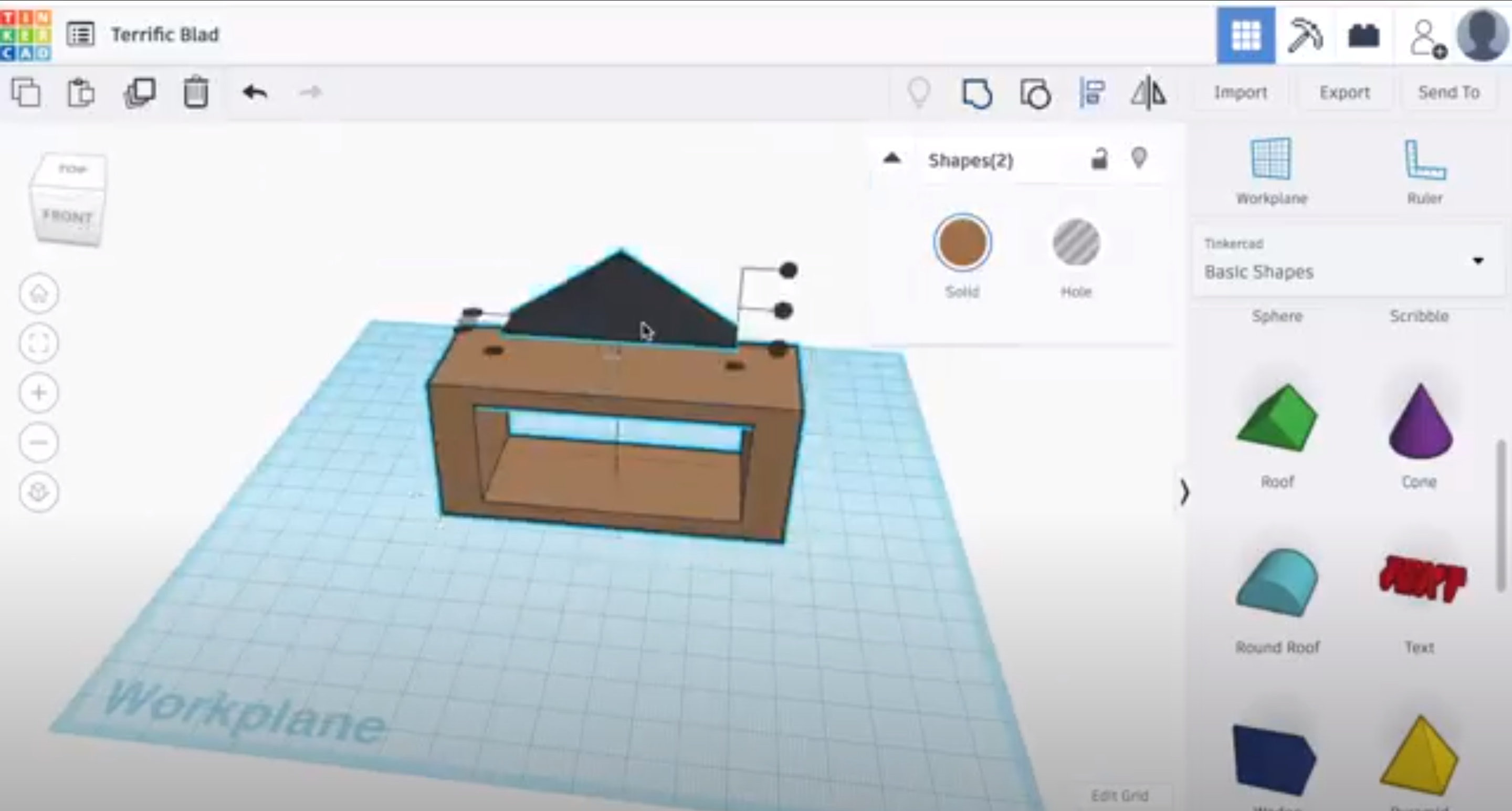 TinkerCAD Tutorial: Netflix on Television - Kodeclik
